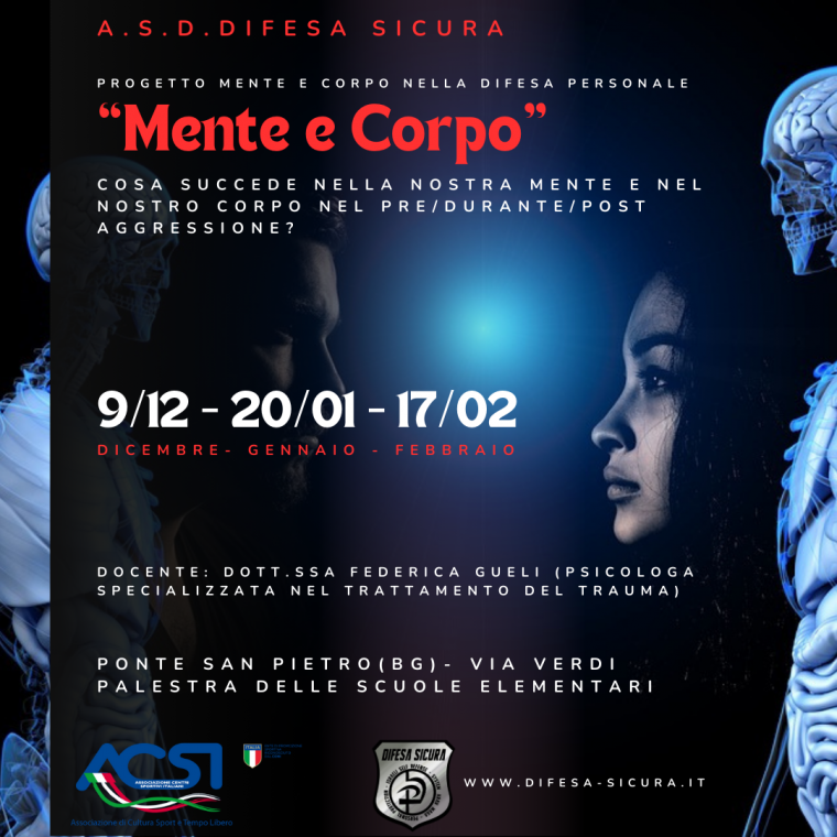 Progetto "Mente e Corpo nella difesa personale" - Difesa Sicura Krav Maga