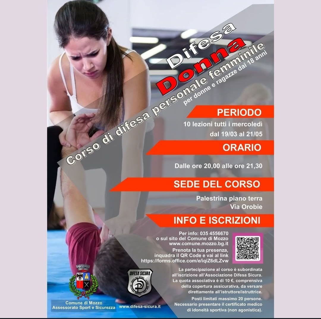Corso gratuito di difesa personale. (anno 2025) - Difesa Sicura Krav Maga
